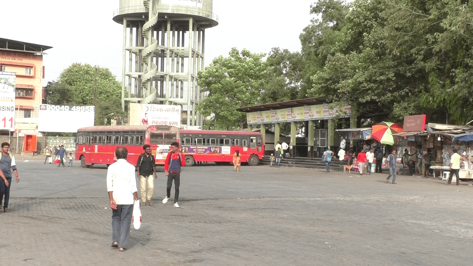 पनवेल एसटी आगाराची कामे होणार सुरू - Krushival