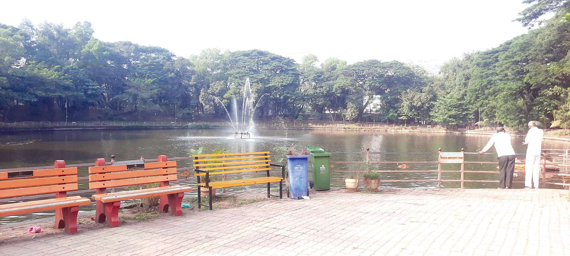 नेरळच्या राजमाता जिजामाता तलावाची बदनामी - Krushival